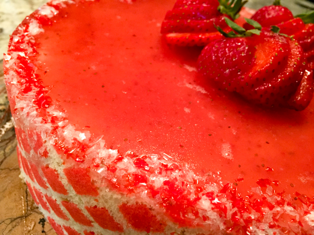 STRAWBERRY-MANGO ENTREMET CAKE | Bewitching Kitchen