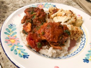 ROSE HARISSA CHICKEN THIGHS | Bewitching Kitchen