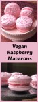 VEGAN RASPBERRY MACARONS | Bewitching Kitchen