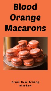 BLOOD ORANGE MACARONS | Bewitching Kitchen